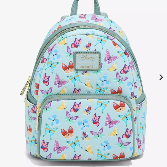Loungefly | Bags | Loungefly Disney Princess Butterfly Mini Backpack ...